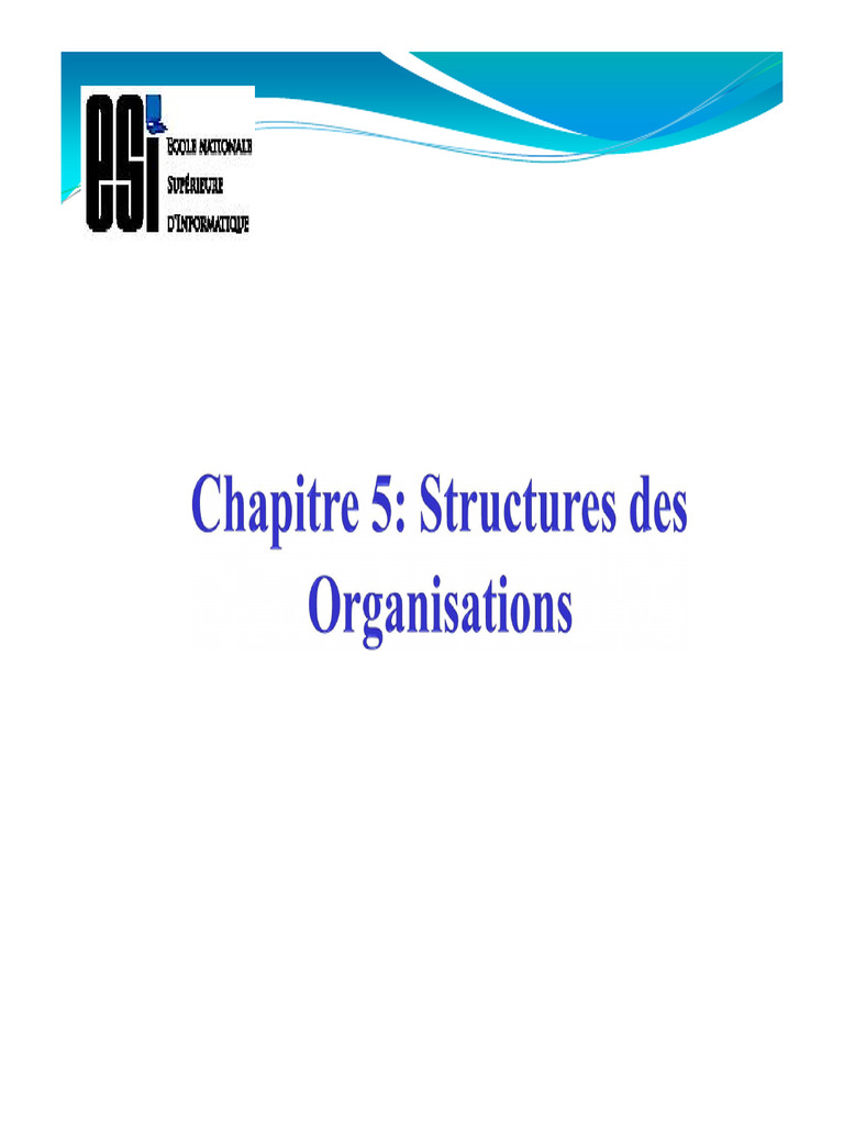 Types de structures organisationnelles | PDF | Business | Économie d ...