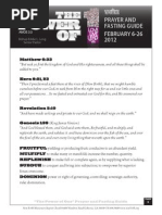 21-Day Daniel Fast Prayer Guide | PDF | Fasting | Prayer