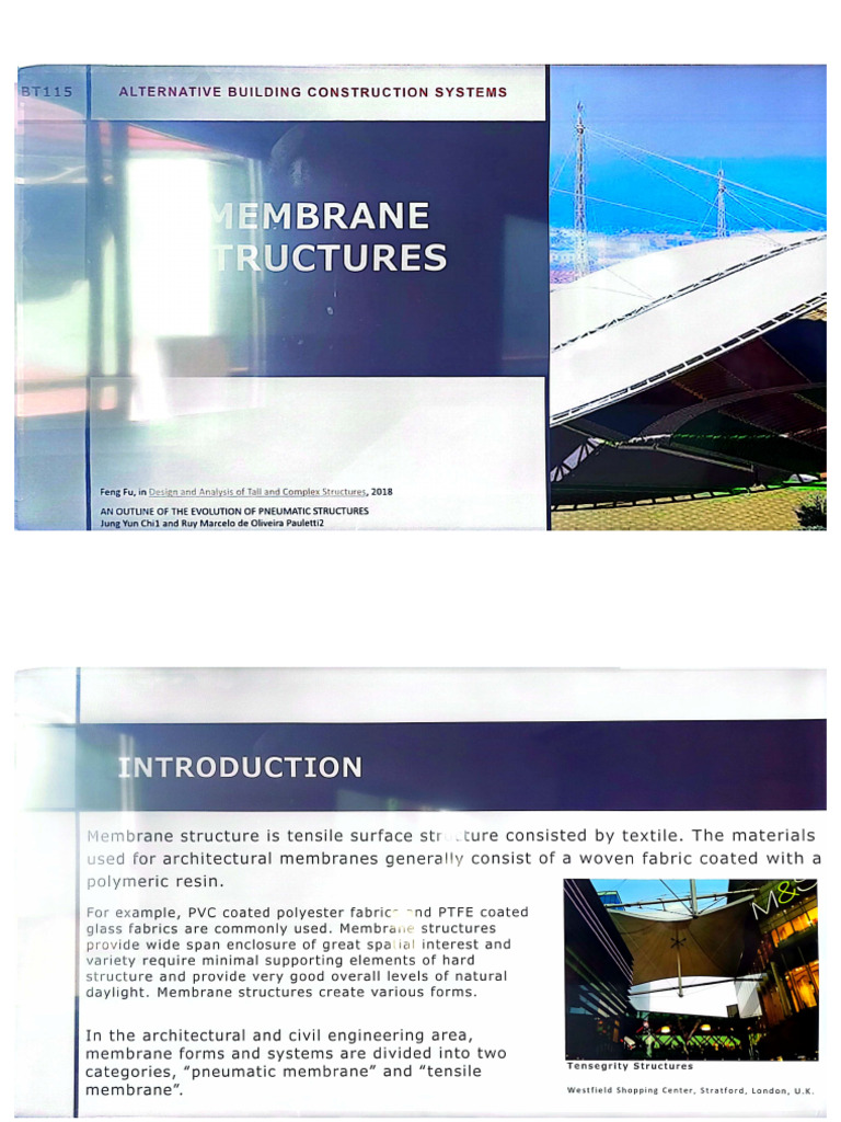 Membrane Structure | PDF