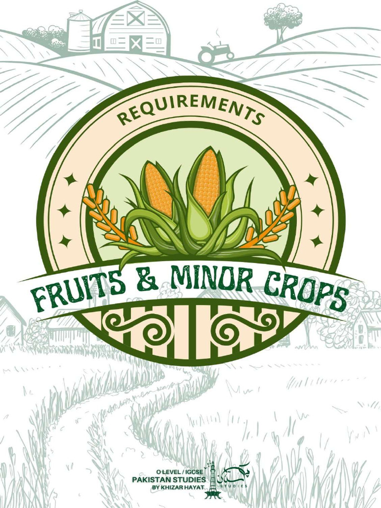 Minor & Fruit Crops | PDF