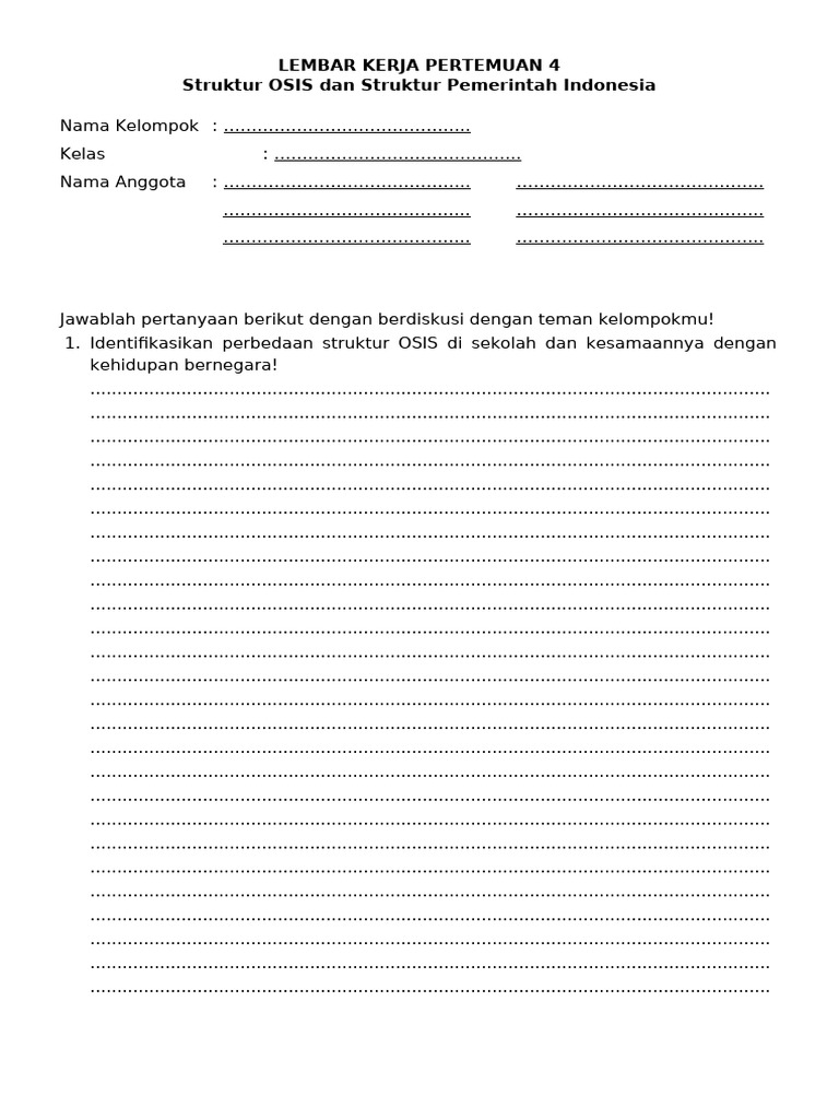 LKPD Pertemuan 4 P5 Suara Demokrasi | PDF