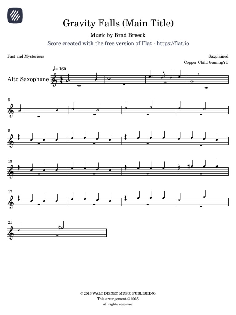 Gravity Falls (Main Title) | PDF