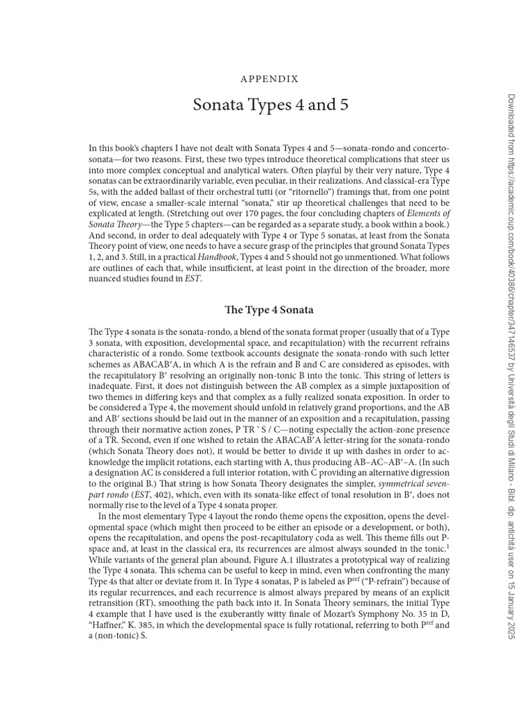 Oso 9780197536810 Appendix 1 | PDF | Concerto | Elements Of Music