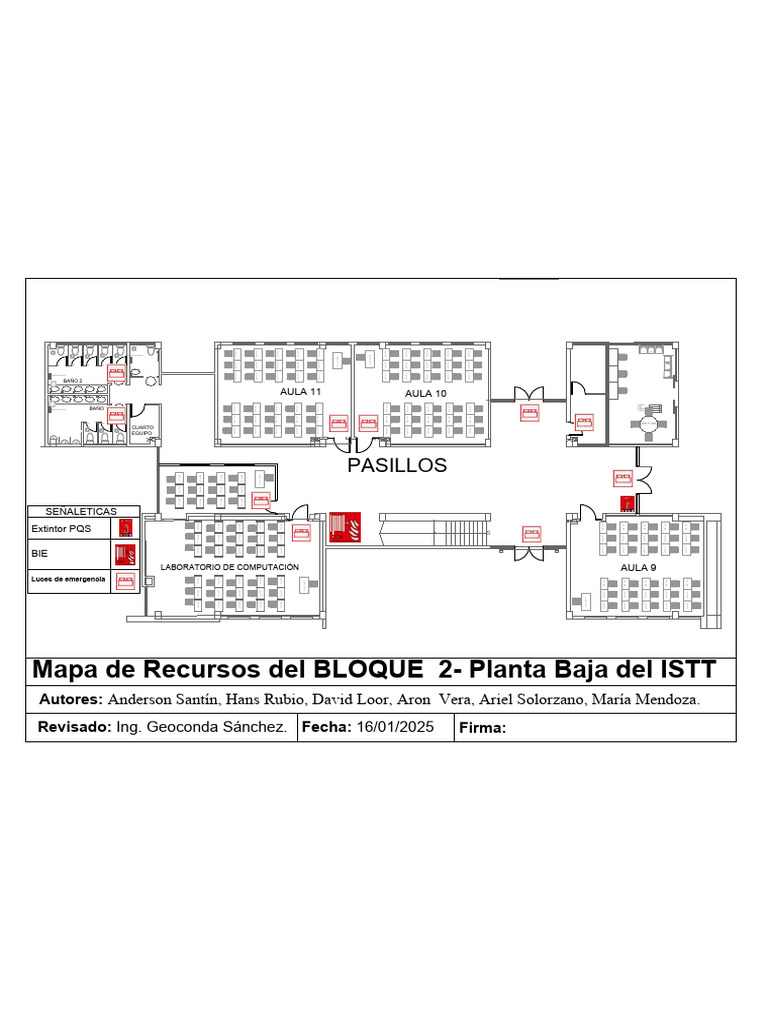 Mapa de Recursos Bloque 2 Planta Baja | PDF