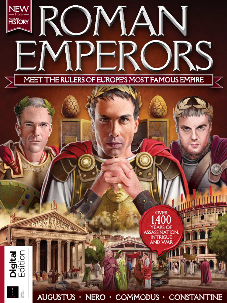 All About History Book of Roman Emperors, 3rd Edition - 2022 ( Etc.) (Z ...