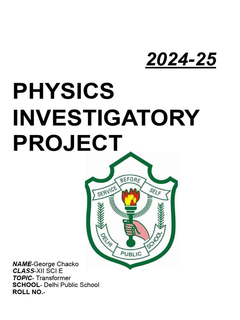 Physics Docx 1 Pdf Transformer Inductor