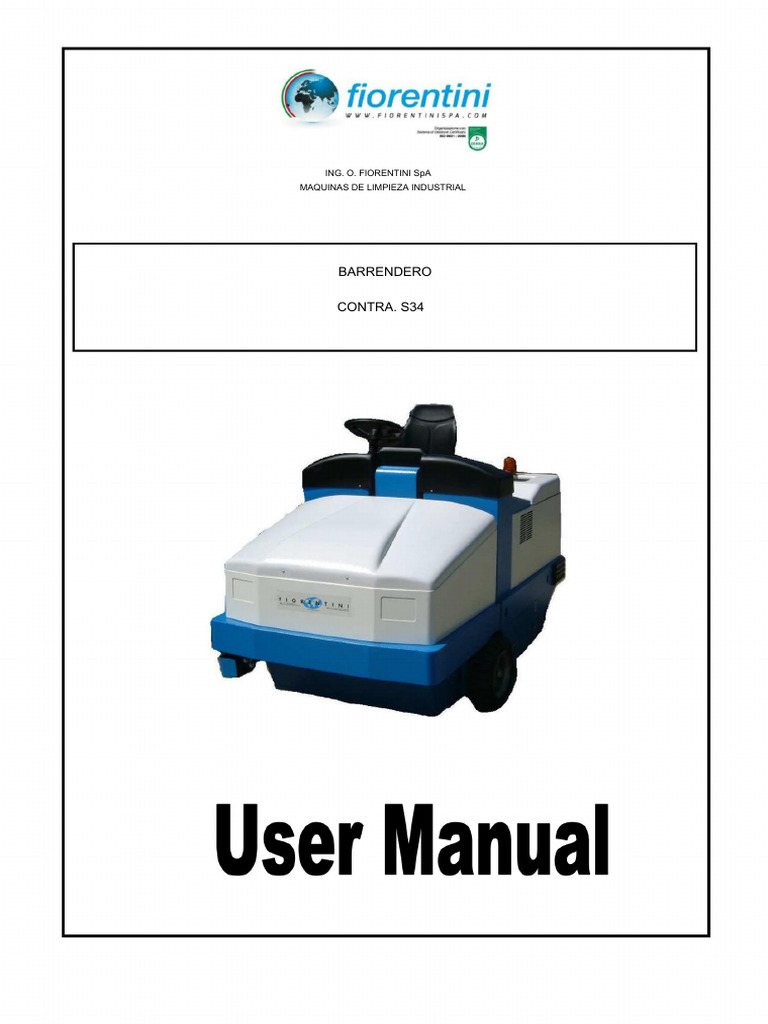 Manual S34 | PDF | Tanques | Tornillo