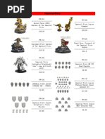 40k Base Size Chart V1.9 | PDF