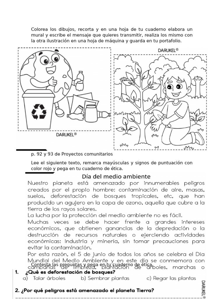 TRABAJO MARTES 14 DE ENERO SEGUNDO GRADO | PDF