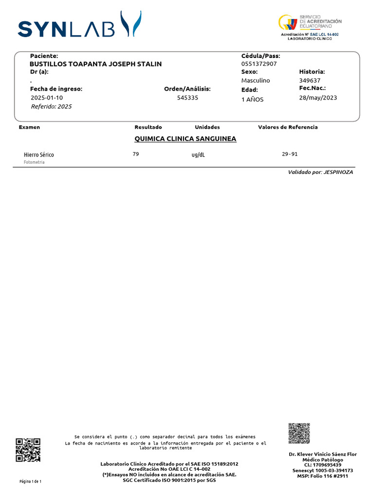 Bustillos Toapanta, Joseph Stalin | PDF | Medicina | Medicina CLINICA