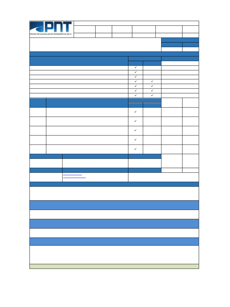 1 FO-PNT-COM-109-F Requisitos para Ser Proveedor de PNT | PDF