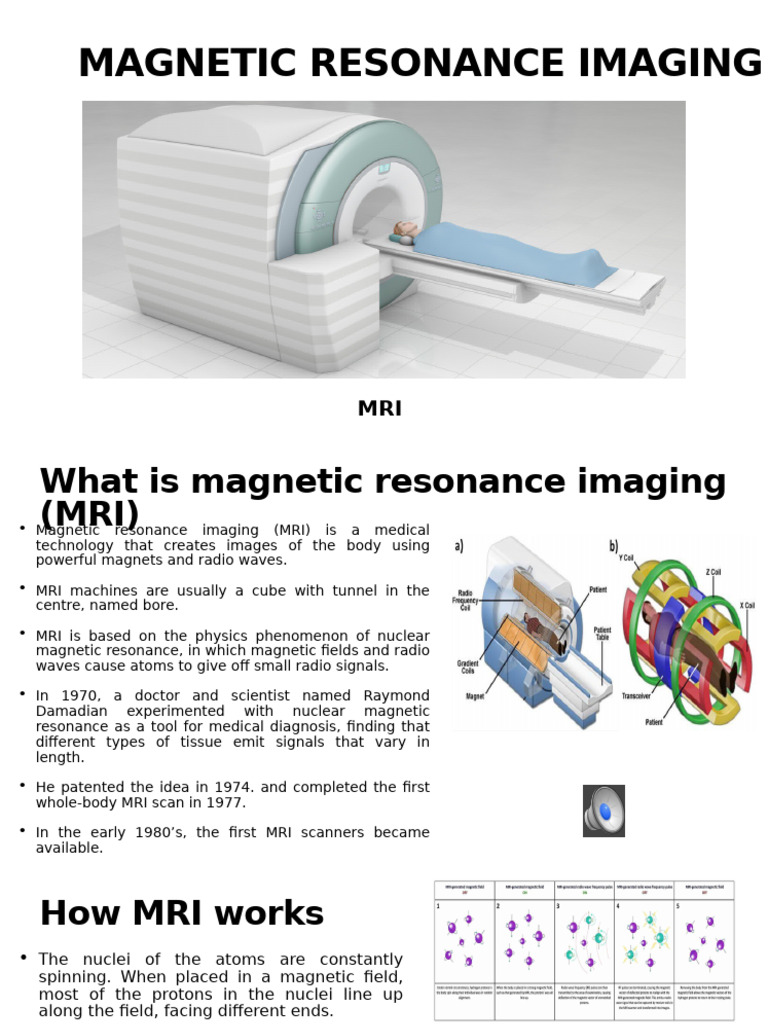 Magnetic Resonance Imaging (MRI) | PDF | Magnetic Resonance Imaging ...