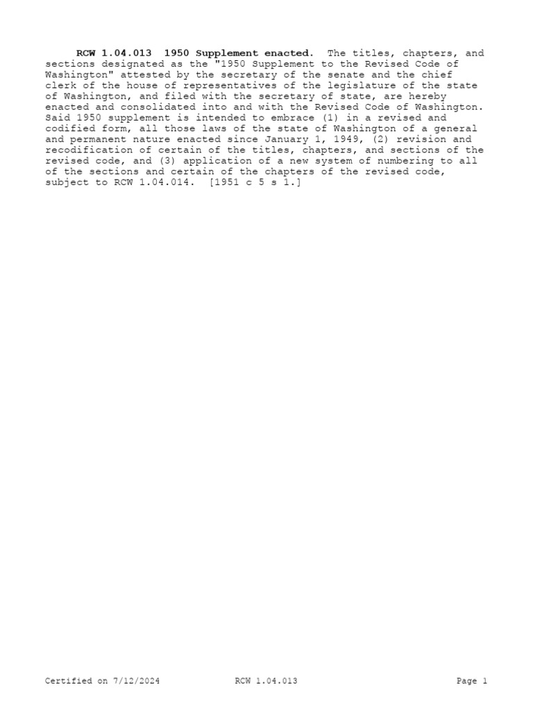 RCW 1.04.013 | PDF