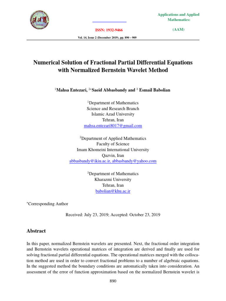 17-R1307 AAM Abbas SA 072319 Published 121119 | PDF | Mathematics ...