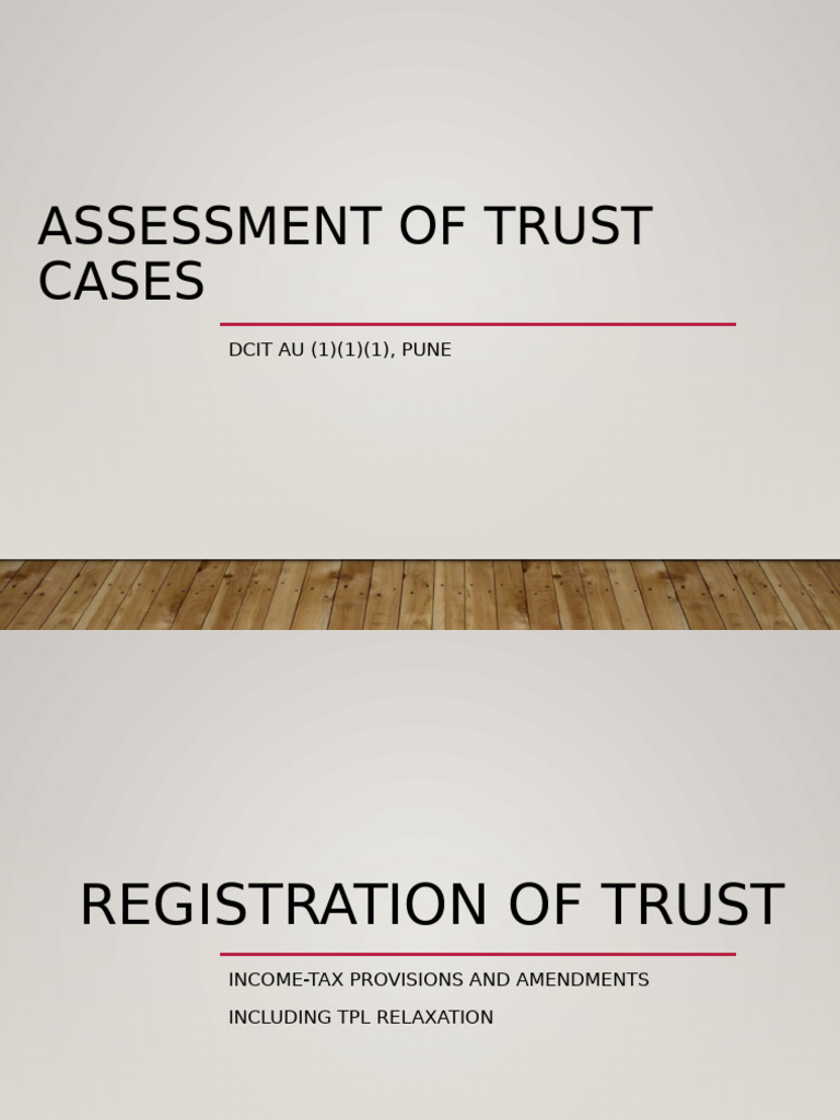 Mandatory Trust Registration Updated | PDF