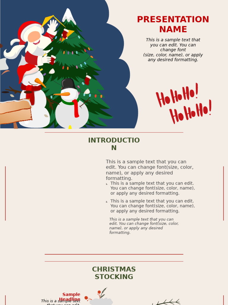 Merry Christmas Theme Static 16x9 | PDF | Christmas | December Observances