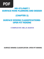 7 Design of Open-Pit Mines24 | PDF | Mining