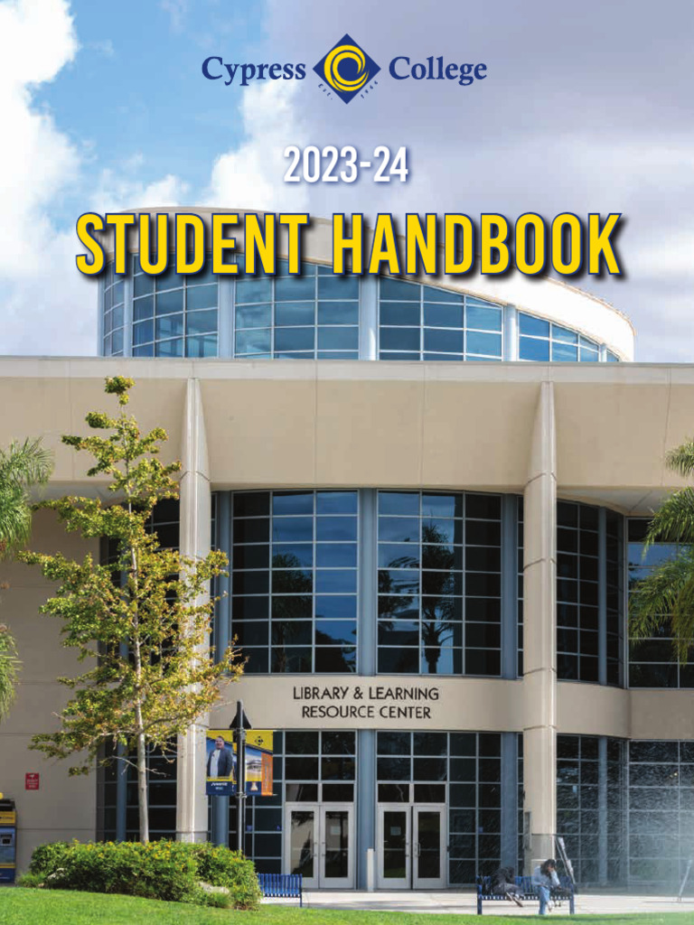 Cypress College Student Handbook 2023-2024 | PDF | Pell Grant | Student Financial Aid In The ...
