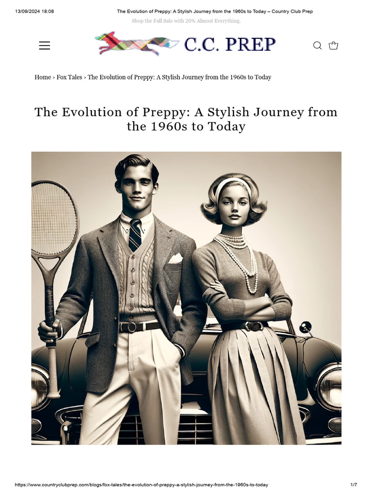 The Evolution of Preppy - A Stylish Journey From The 1960s To Today ...