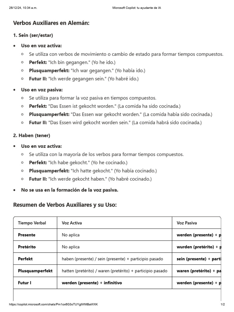 Verbos Auxiliares Pdf Verbo Relaciones Sintácticas