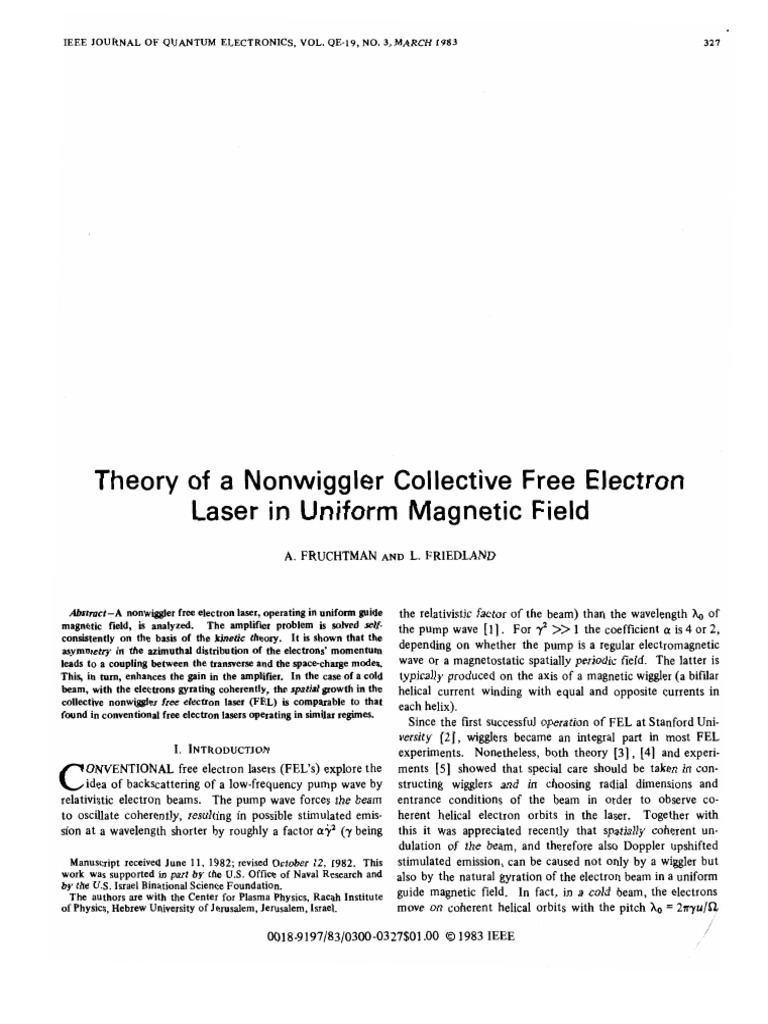 1983 Fruchtman 1 | PDF