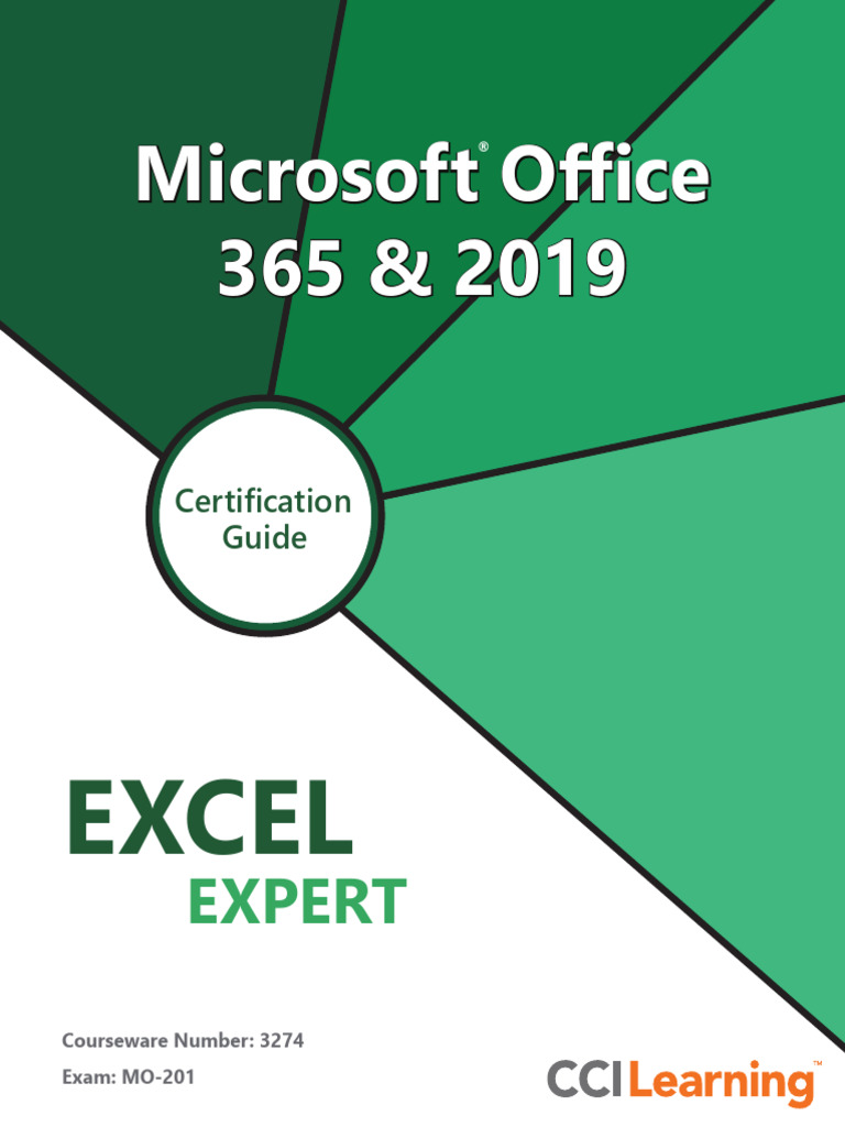 Excel Expert 2019 eBook | PDF | Microsoft Excel | Microsoft Office