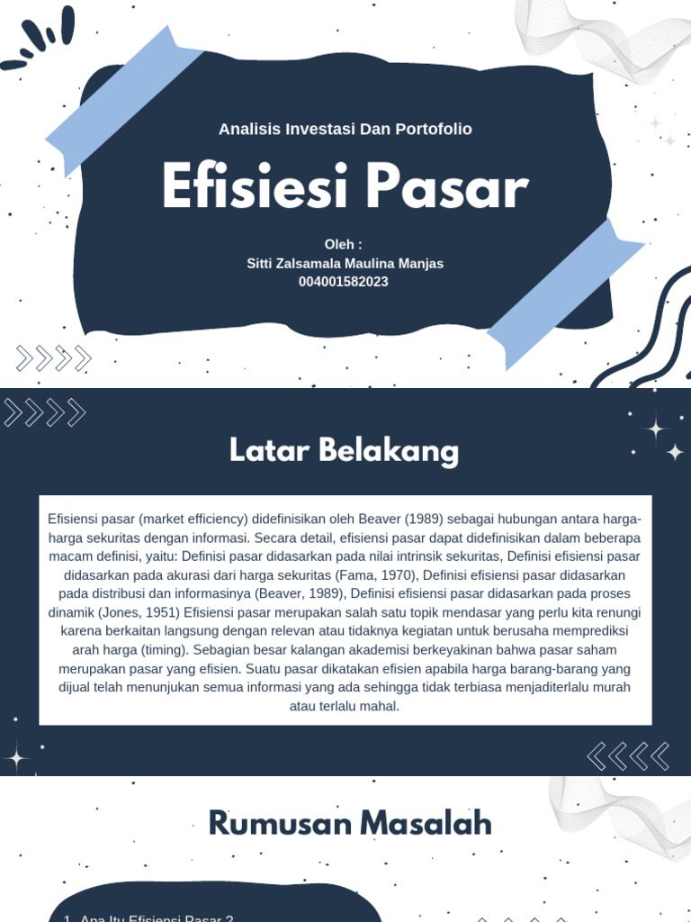 Putih Biru Abstrak Seminar Proposal Presentasi | PDF