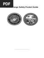 USMC Range Safety Pocket Guide | PDF | Ammunition | United States ...