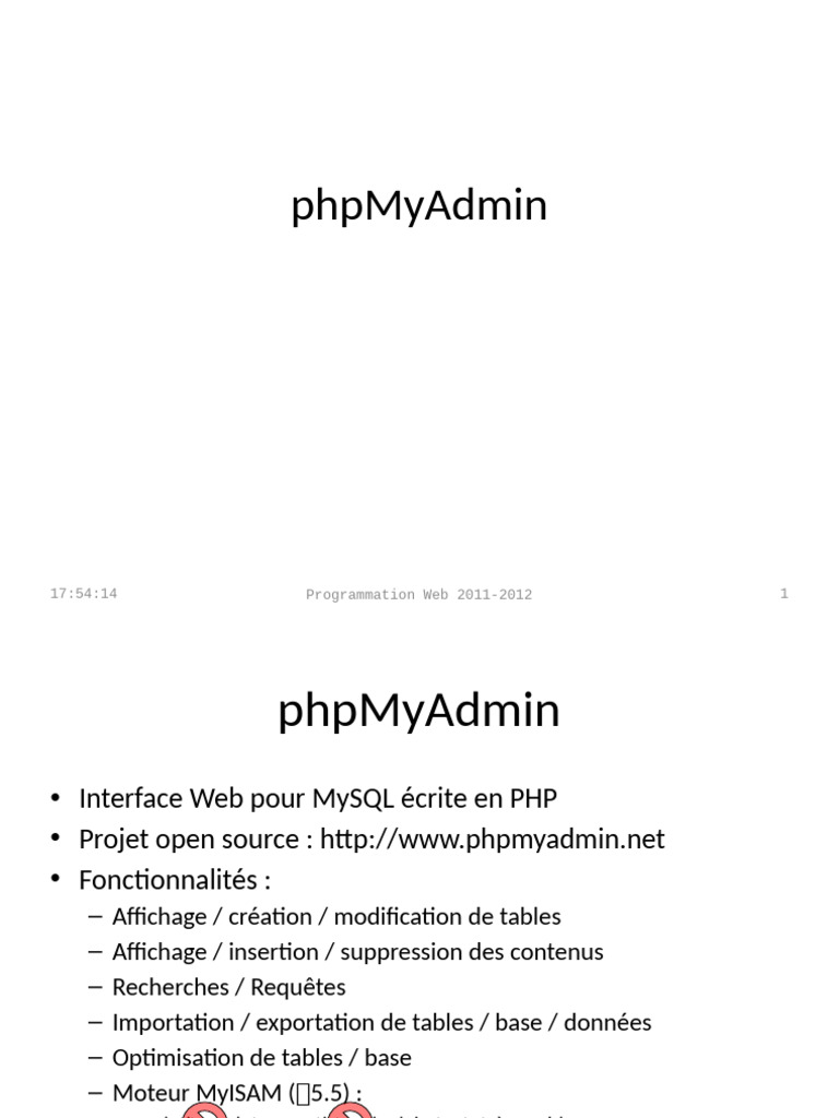 Cours 5 A mysql | PDF | MySQL | Programmation informatique