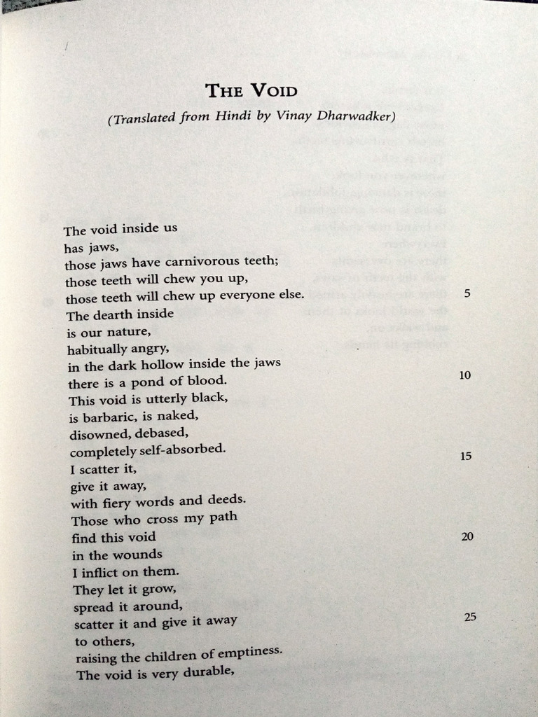 The Nature of Inner Void | PDF