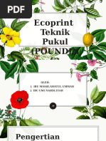 Proses Pembuatan Ecoprint Kain | PDF