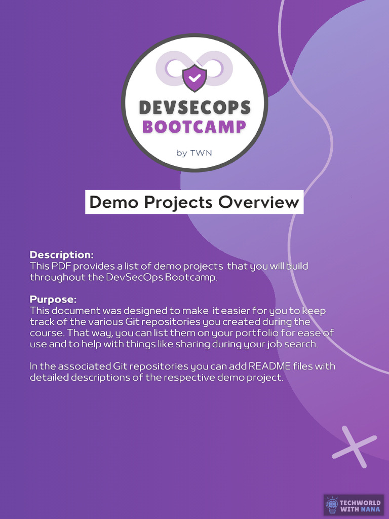 TWN DevSecOps Bootcap Demo Projects Overview | PDF | Software Engineering | Computer Science