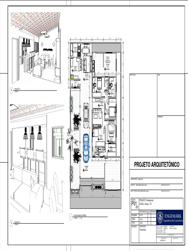 Tia Regina - Folha - P01-A2 - Planta Baixa | PDF
