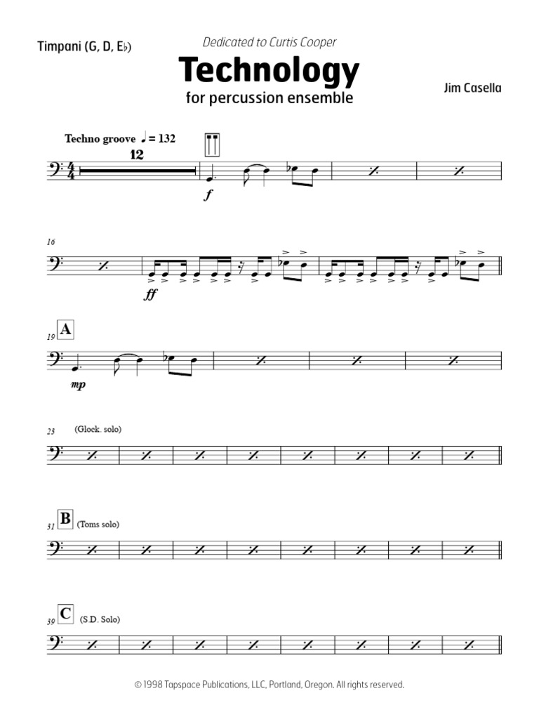 Technology Timpani | PDF