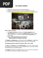 Comparison Magdalo and Magdiwang | PDF | Spanish East Indies | Philippines