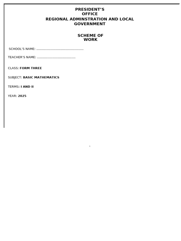 Materialroomblog - Scheme-Math-F 3, 2025 | PDF | Mode (Statistics ...