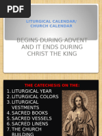 Liturgical Colors | PDF | Mass (Liturgy) | Eucharist