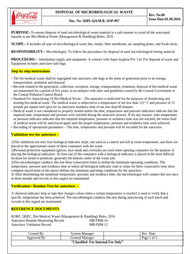BIO-MEDICAL waste | PDF | Waste | Waste Management