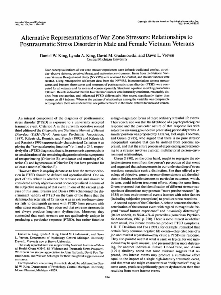 Alternative Representations of War Zone | PDF | Stress (Biology ...