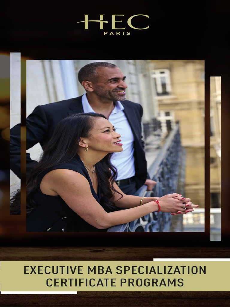 HEC Paris EMBA Standalone Specialization Brochure | PDF | Startup ...