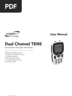 TENS Unit Manual | PDF