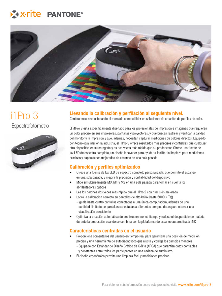 L7 717 I1pro3 Sell Sheet ES | PDF | Color | Diodo emisor de luz