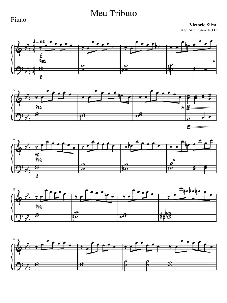 Meu Tributo Piano | PDF