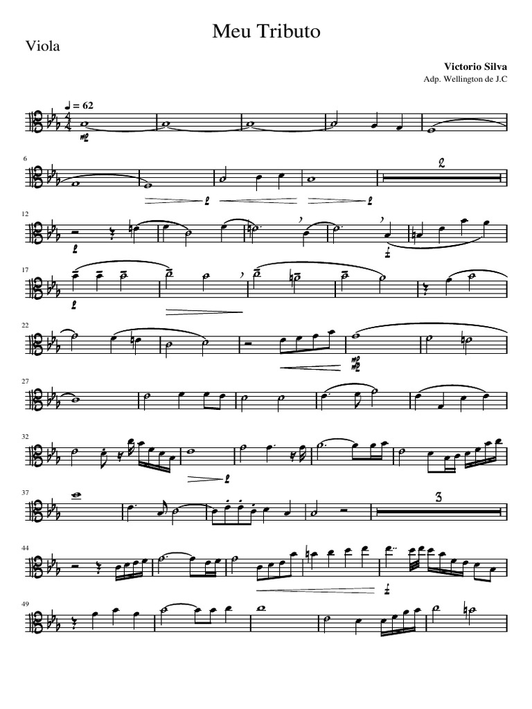 Meu Tributo-Viola | PDF