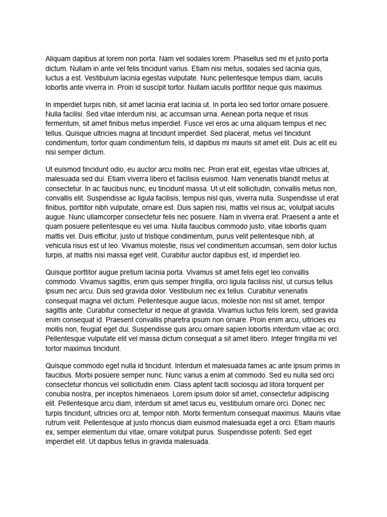 Lipsum 4 | PDF
