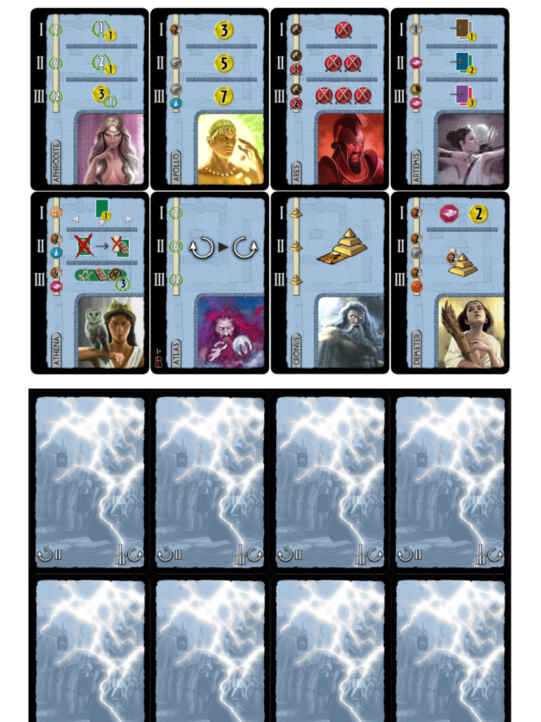Myths Cards A4 | PDF