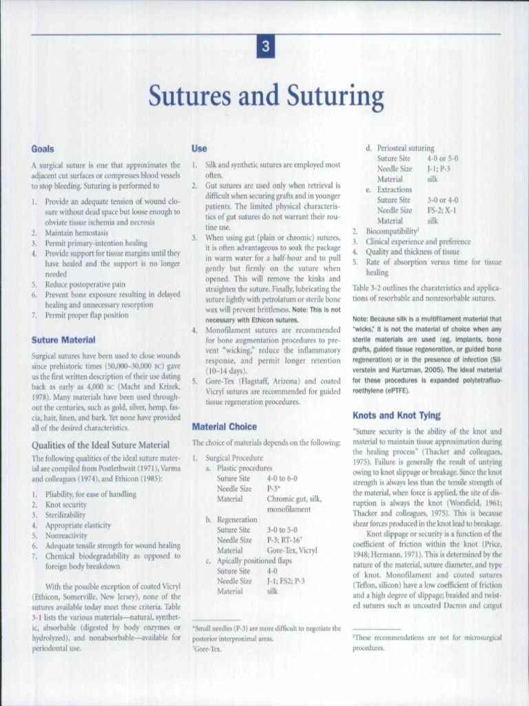 Surgical Suturing Essentials | PDF | Surgical Suture | Surgery