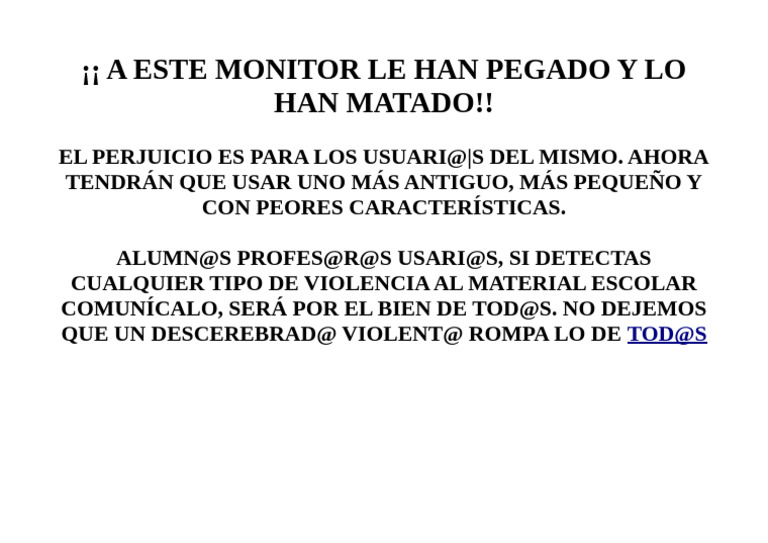 Monitor Roto | PDF