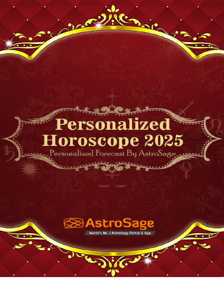 Personalized Horoscope Yearly | PDF | Planets In Astrology
