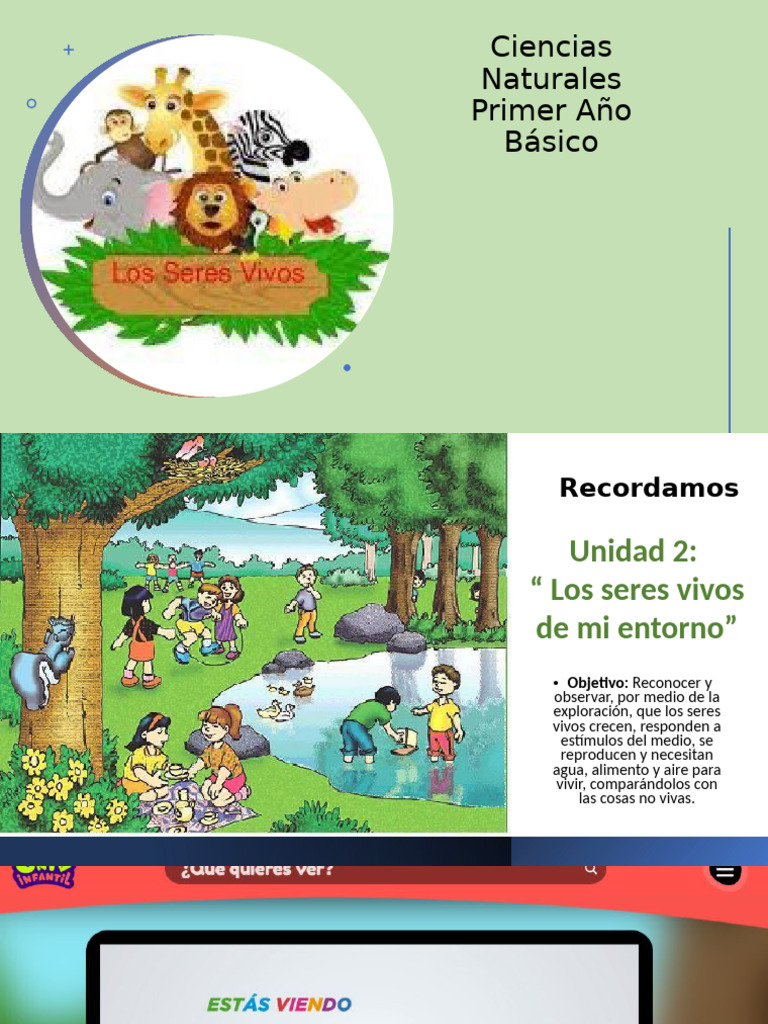 Ciencias Naturales Unidad 2 Seres Vivos Recordamos | PDF